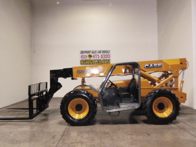 CASE 686G TELEHANDLER FORKLIFT