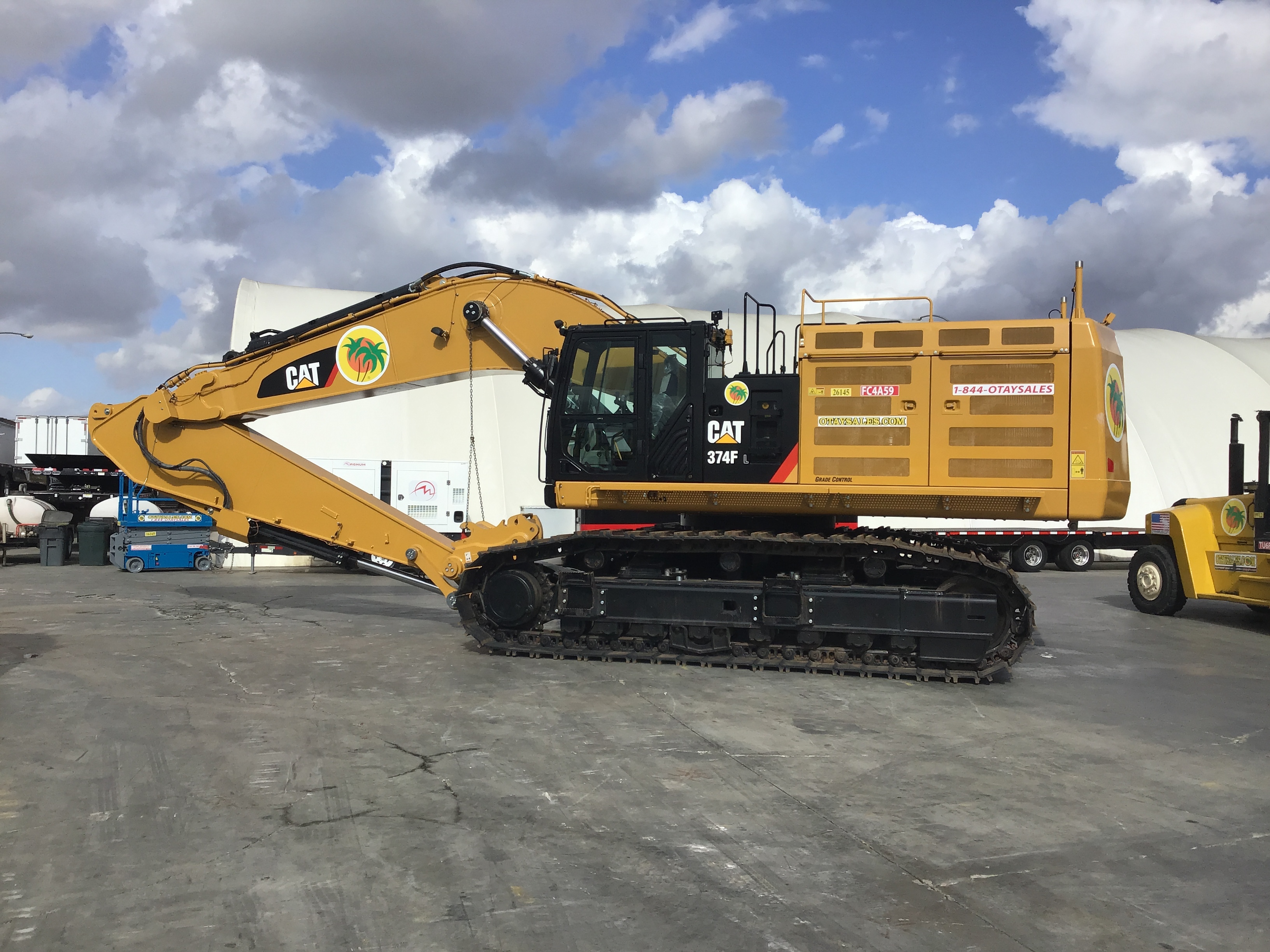 2021 CAT 374F L - Used Excavator in San Diego, CA