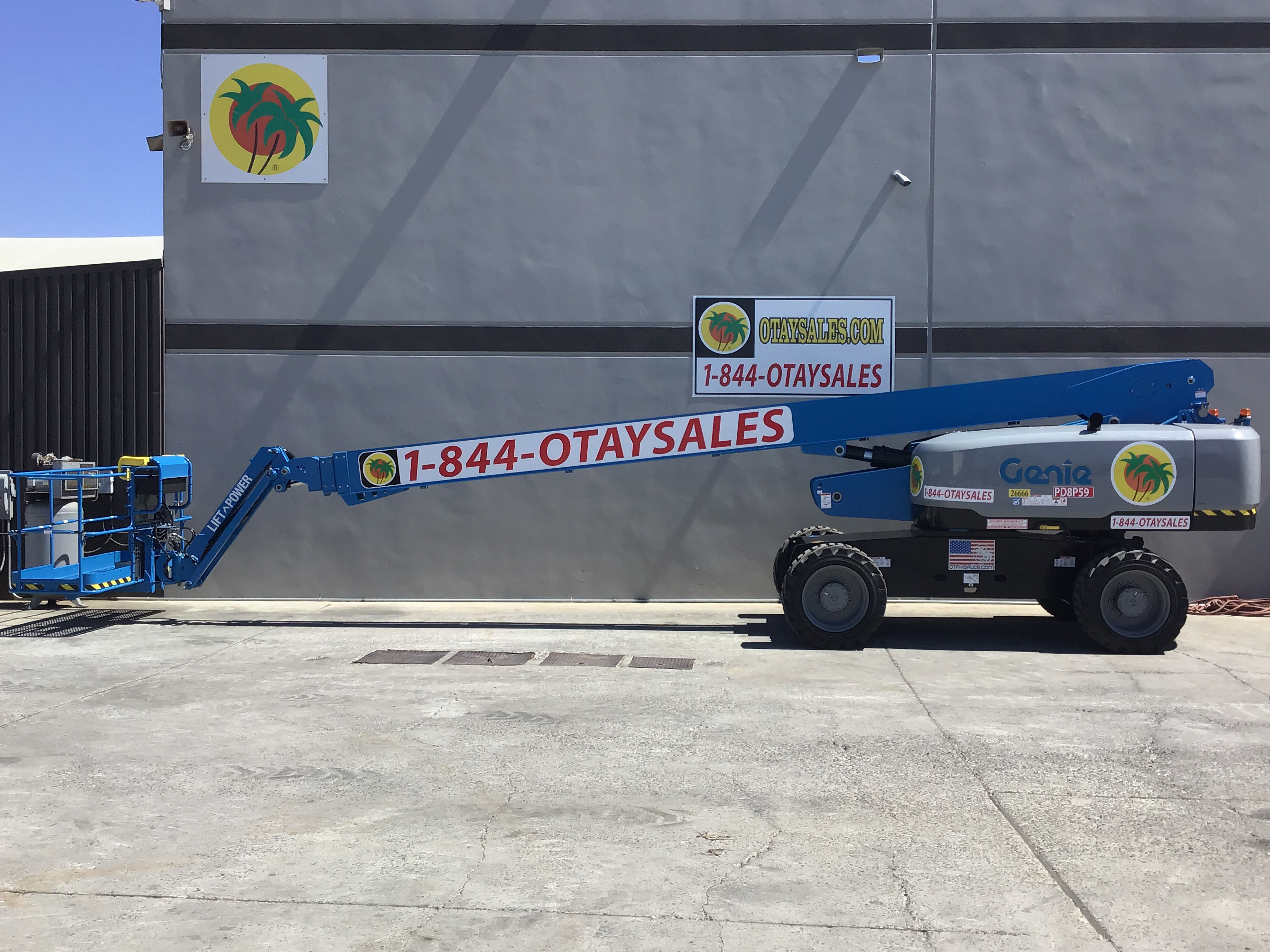 2021 Genie S-85XC - Used Telescopic Boom Lift in San Diego, CA, ID#202073